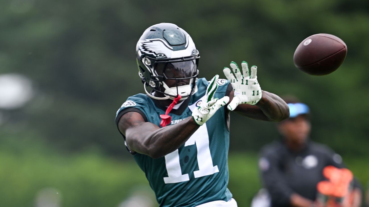 Eagles receiver A.J. Brown says he's in best shape yet - ESPN