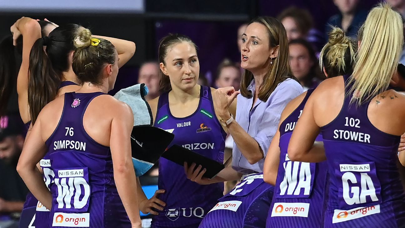 Super Netball: Queensland Firebirds sack coach Bec Bulley halfway ...