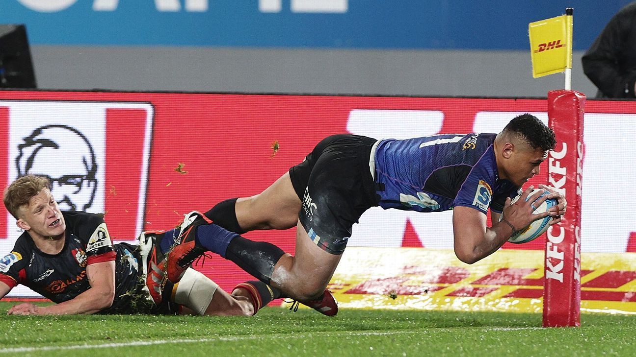 Caleb Clarke, el héroe del título de Blues en el Super Rugby Pacific - ESPN