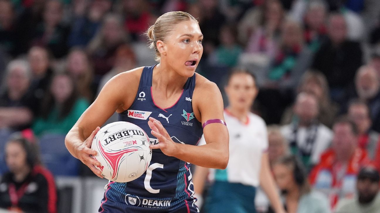Vixens beat Swifts, go two wins clear in Super Netball - ESPN