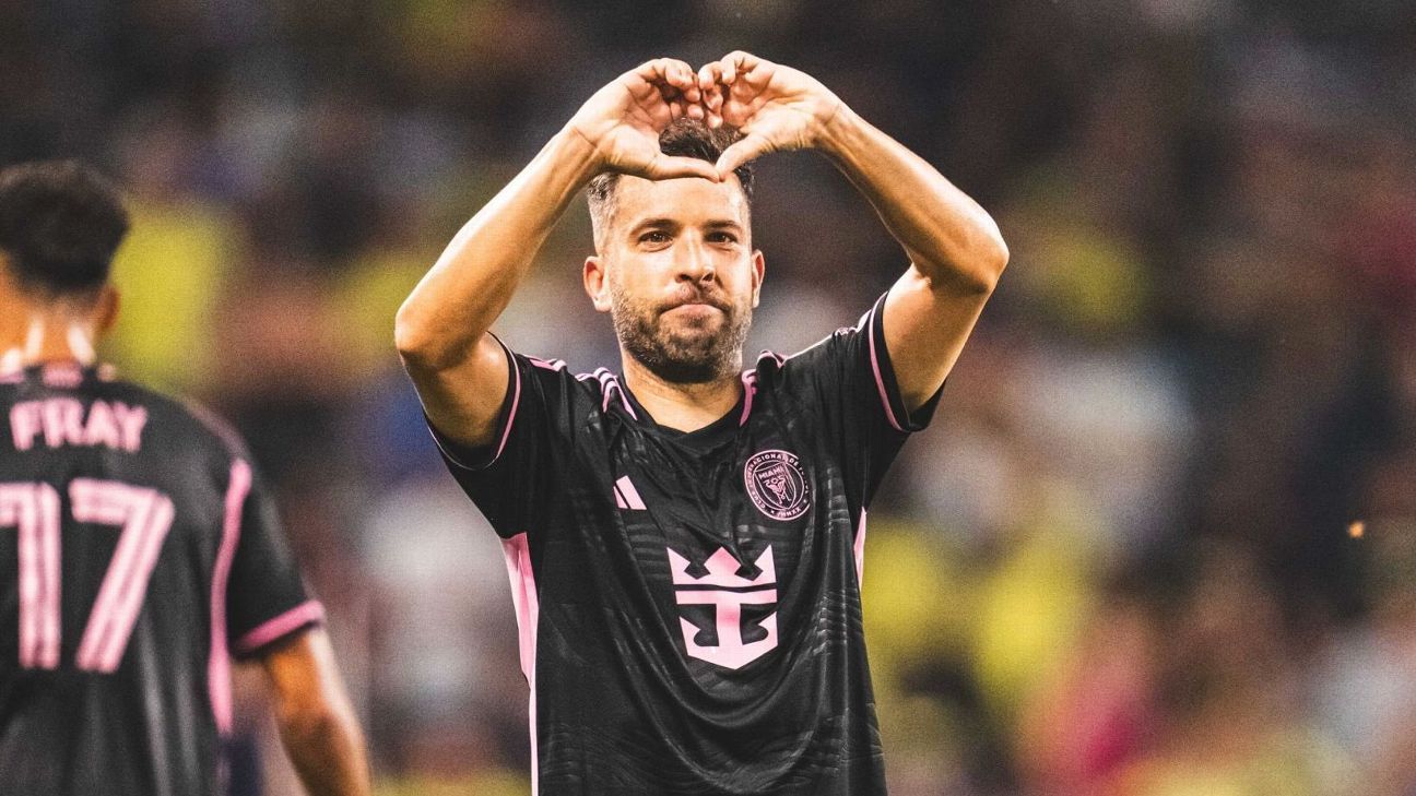 Con un golazo de Jordi Alba, Inter Miami le ganó a Nashville y sumó su ...