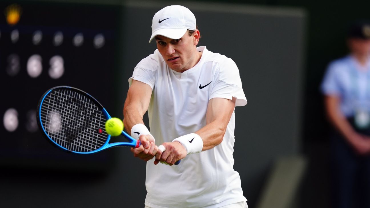 Wimbledon 2024: Jack Draper holds nerve to reach second round - ESPN