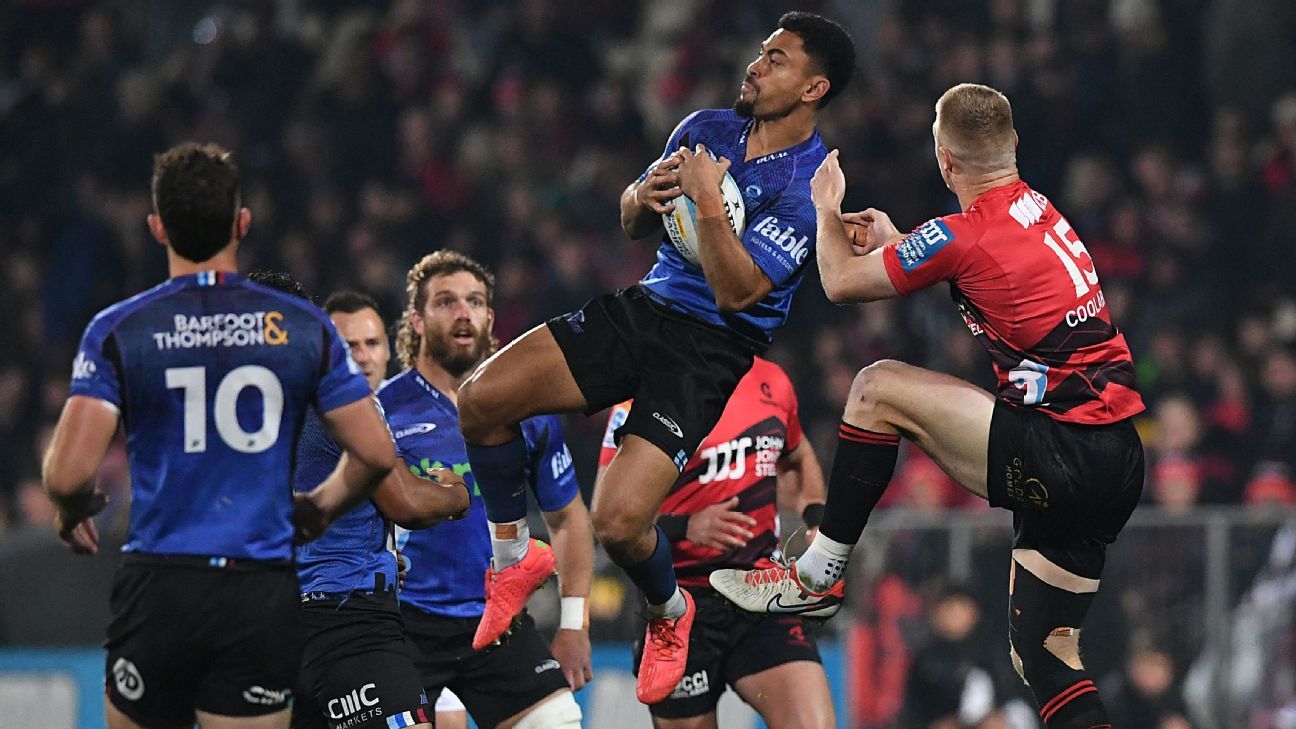 Perofeta edges Barrett at fullback in All Blacks squad for England - ESPN