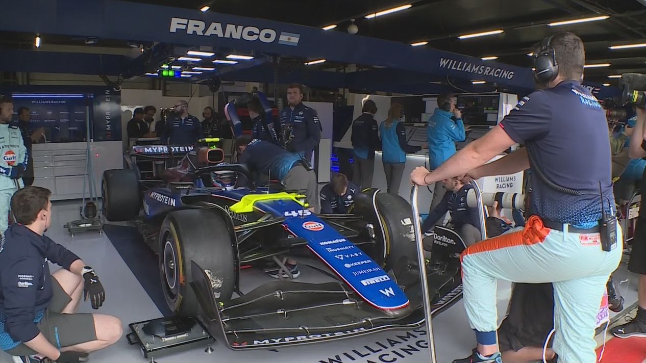 Franco Colapinto: gran trabajo en Silverstone con el Williams de F1 - ESPN