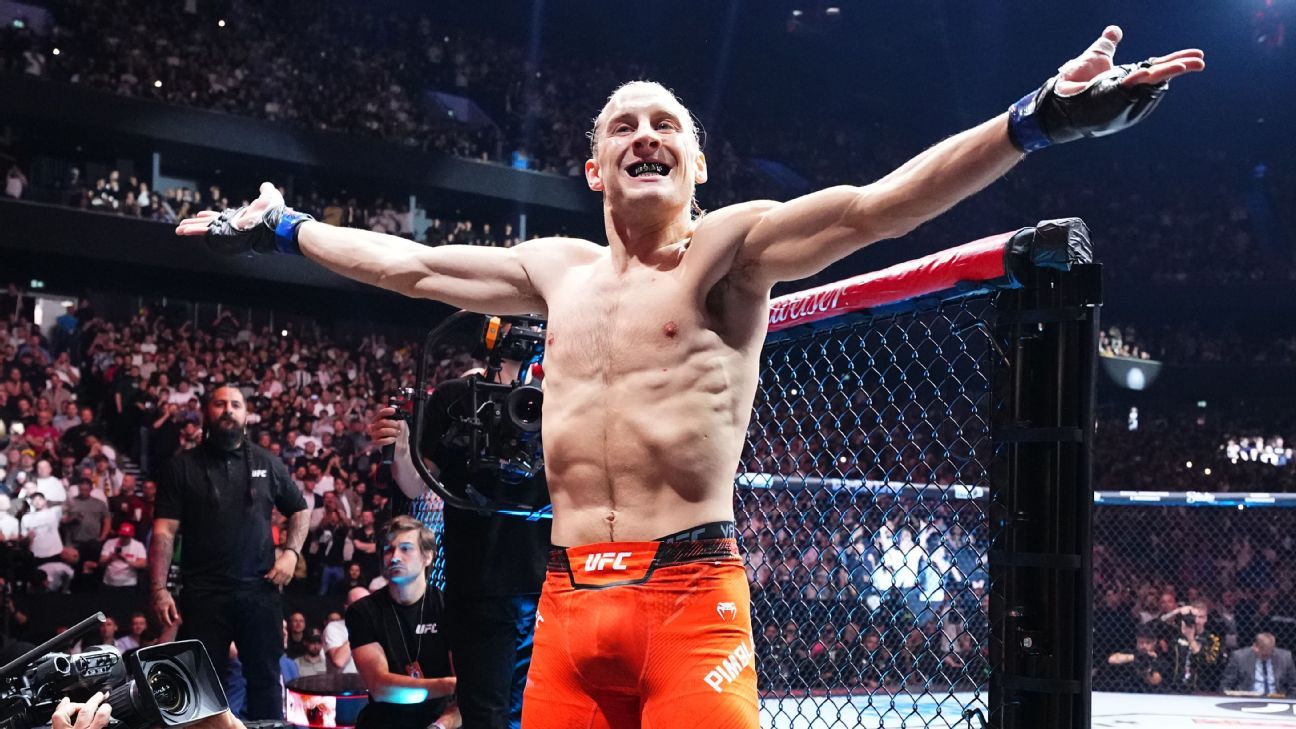 UFC's custom shorts, debut tracker: Pimblett pays homage to Sakuraba - ESPN