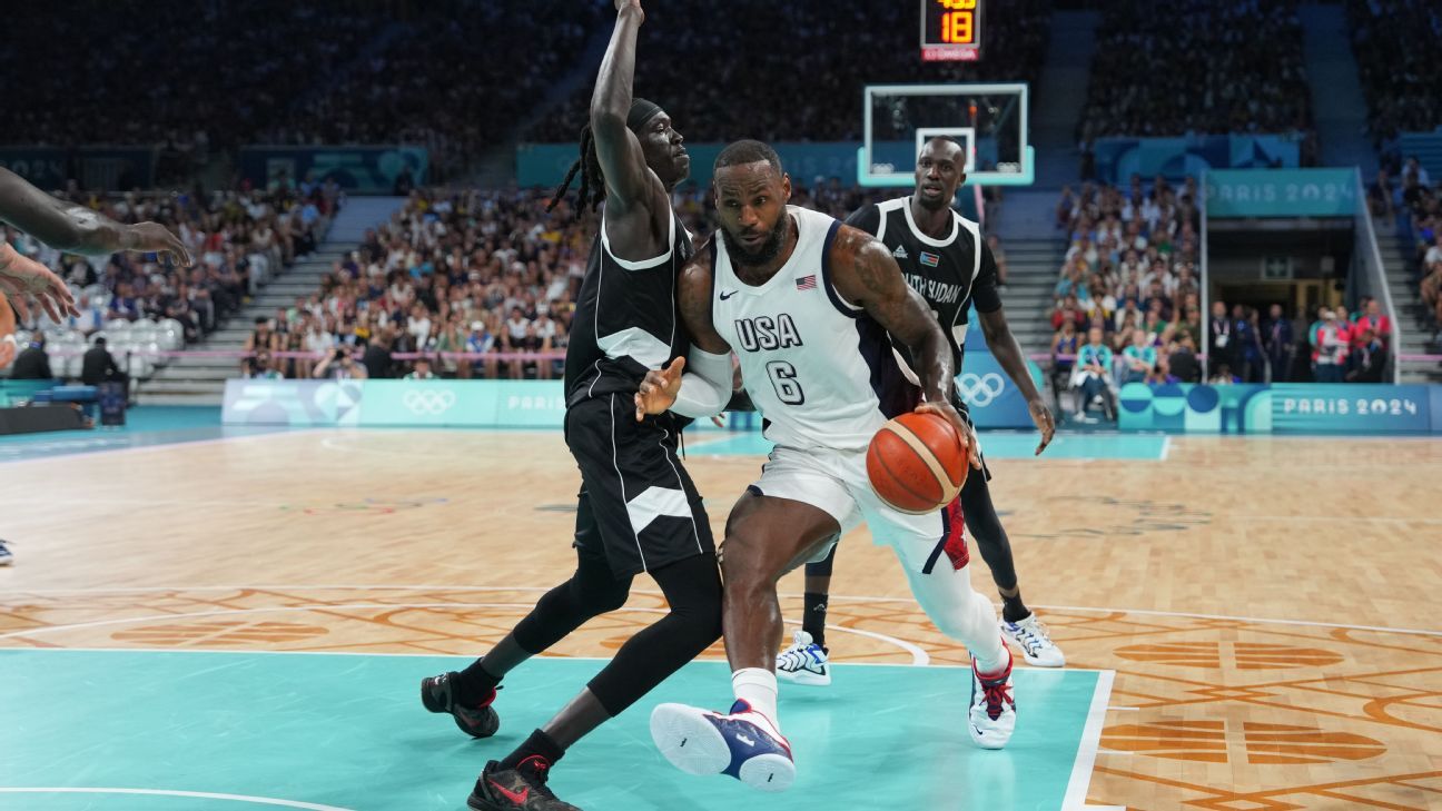 Olímpicos 2024: Team USA avanza tras vencer a Sudán del Sur - ESPN
