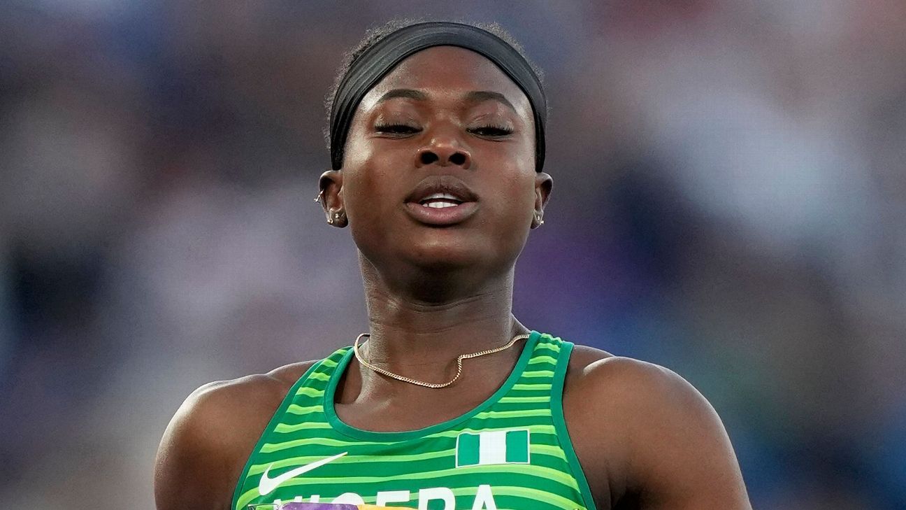 Nigerian sprint champ blames track federation for 100m omission - ESPN