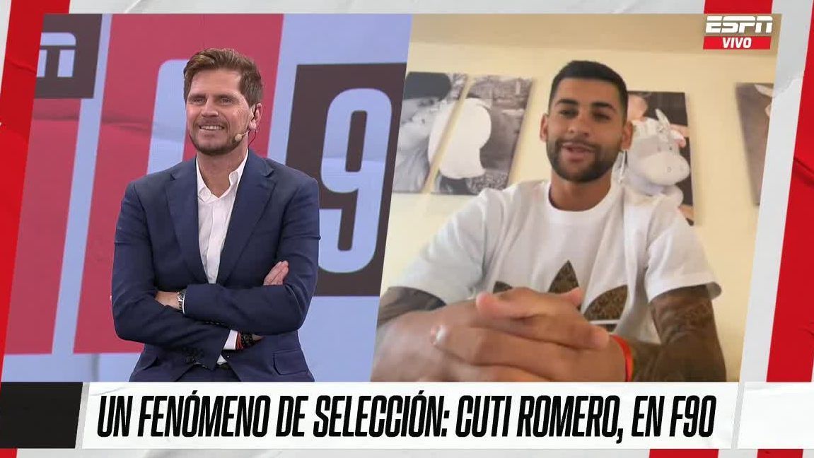 Cuti Romero, en ESPN F90: contó la felicidad por el presente con ...