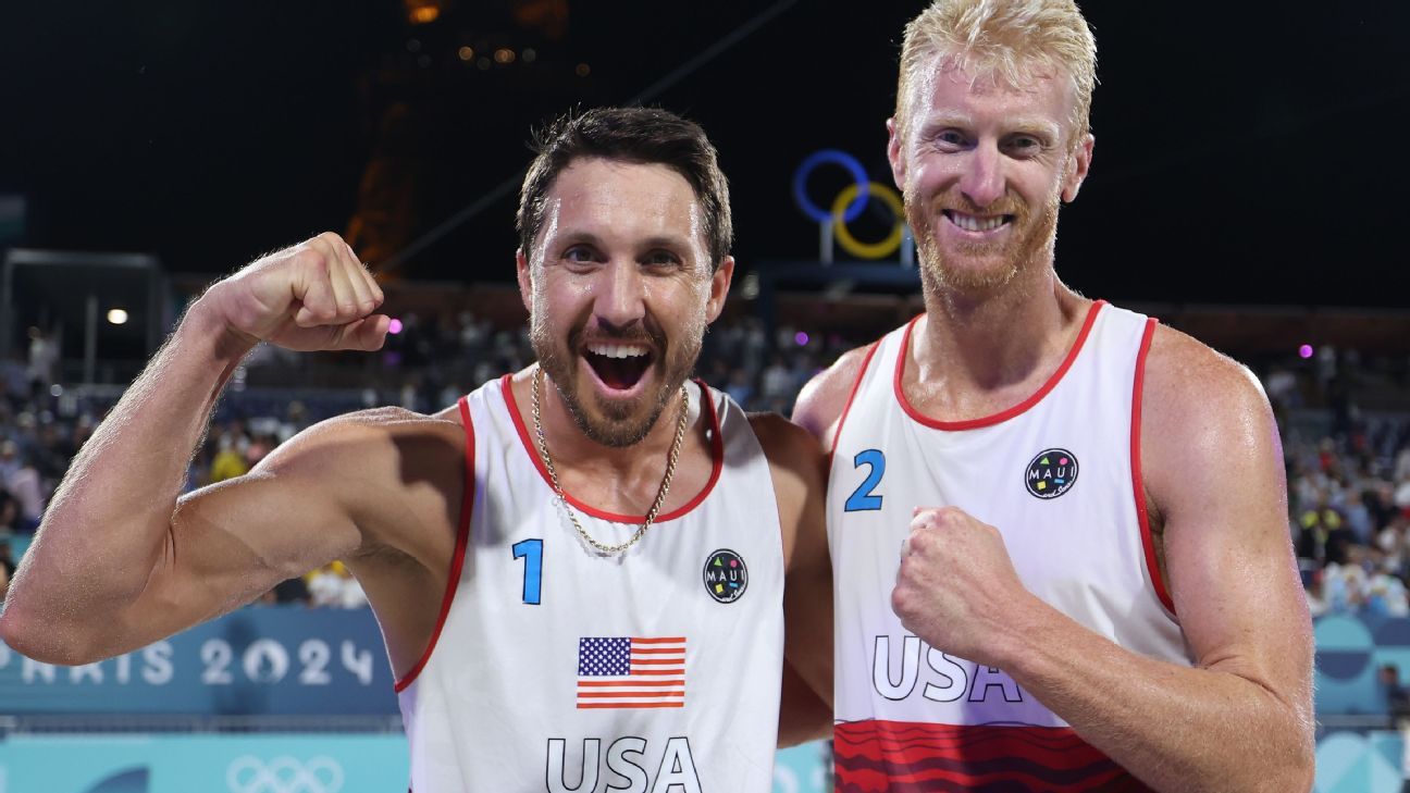Budinger and Evans win, reach Paris Olympics knockout round - ESPN