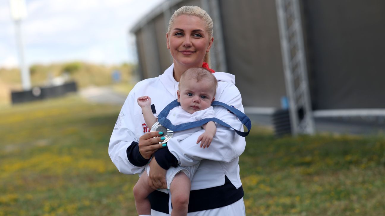 Olympics 2024: Team GB's Rutter gets skeet shooting silver - ESPN