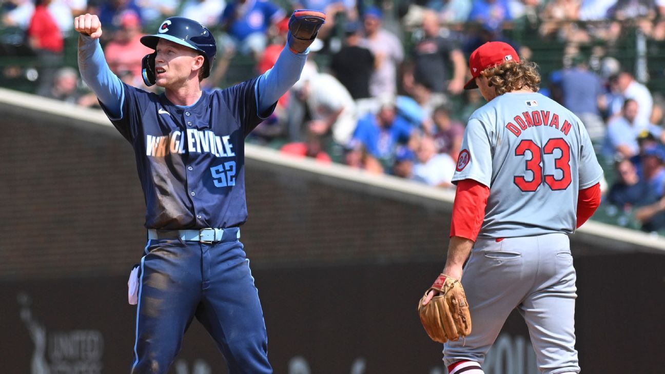 Cardinals vs Cubs: Horario y canales, MLB Sunday Night Baseball - ESPN