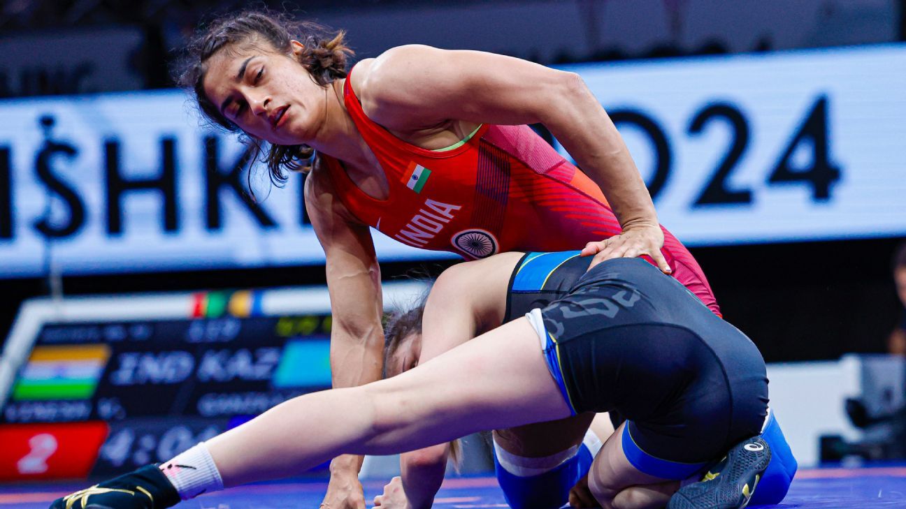 Olympics: Vinesh Phogat draws defending champ in first round. What is ...