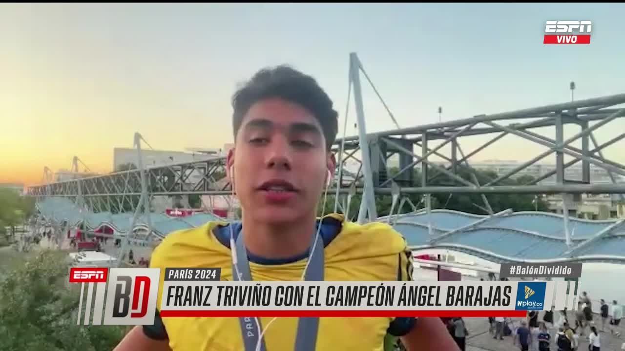 Ángel Barajas y su mensaje en Balón Dividido: "Este triunfo es algo histórico" - ESPN