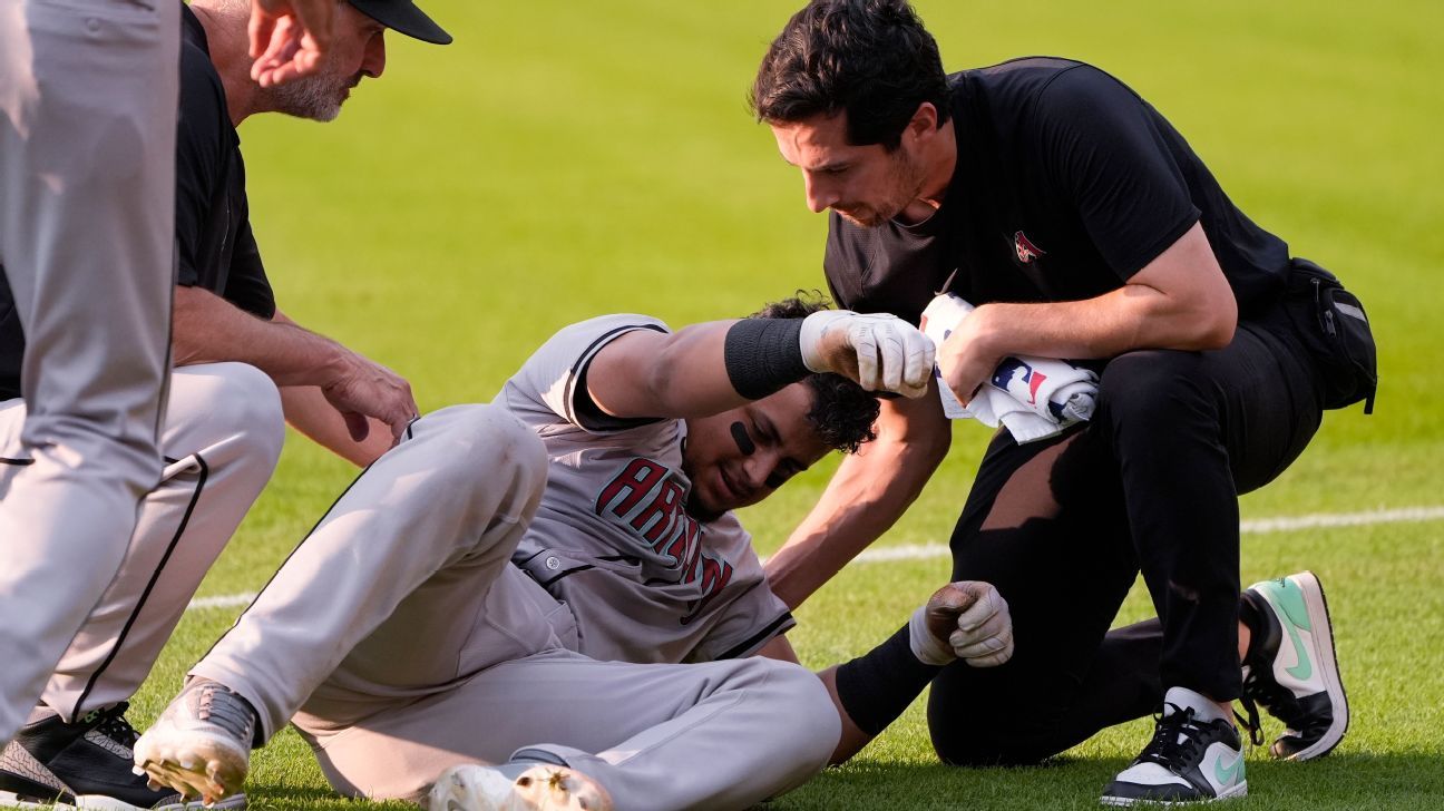 D-backs pierde a Moreno, al sufrir lesión en ingle - ESPN