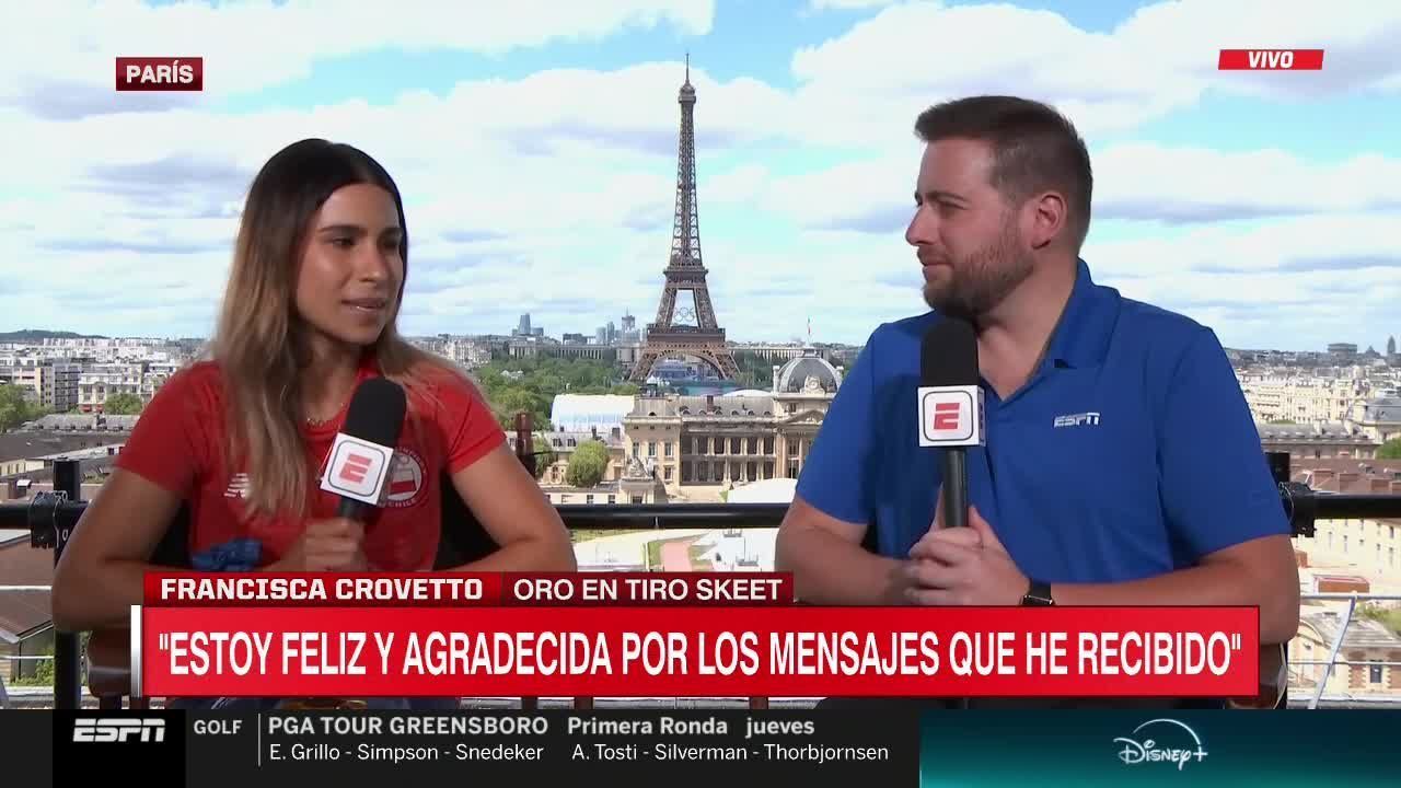 Crovetto, mano a mano con SportsCenter: "Ganar una medalla olímpica es ...