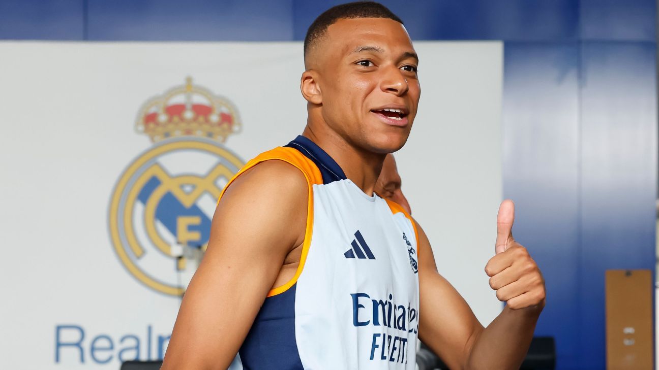 Real Madrid relaciona Mbappé e Endrick para Supercopa da Uefa - ESPN