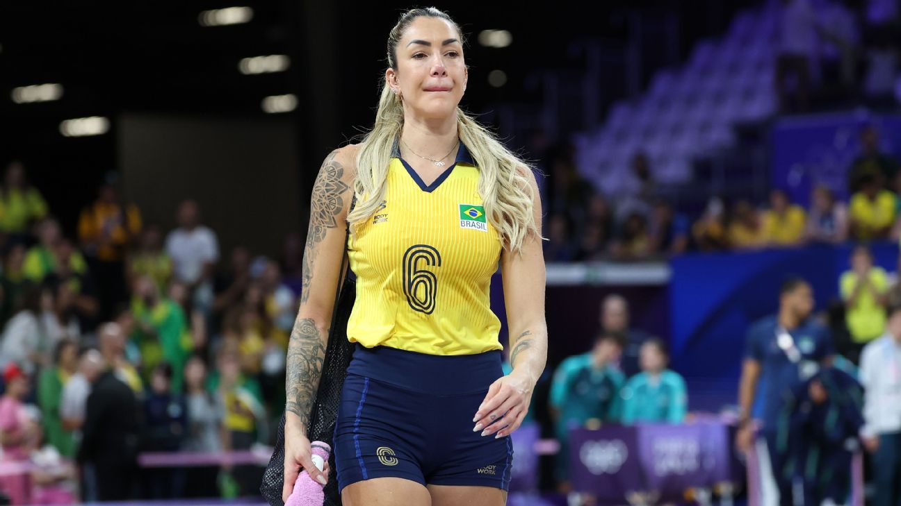 Thaísa chora após bronze, confirma adeus à seleção de vôlei e elege ...