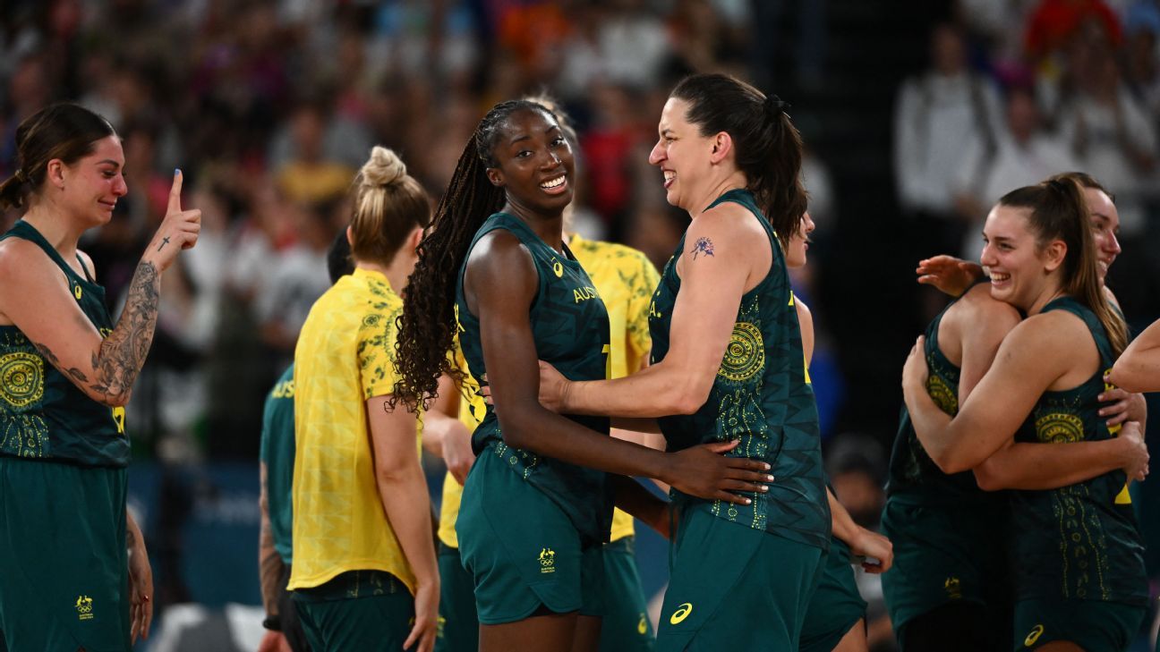 Magbegor's monster game seals Opals' bronze - ESPN