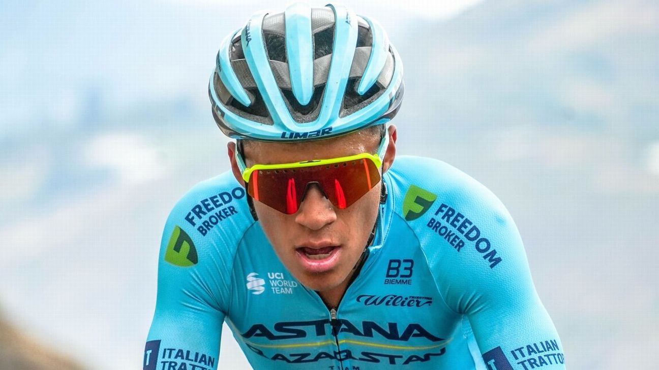 Harold Martín López correrá su primera Vuelta a España con el Astana - ESPN