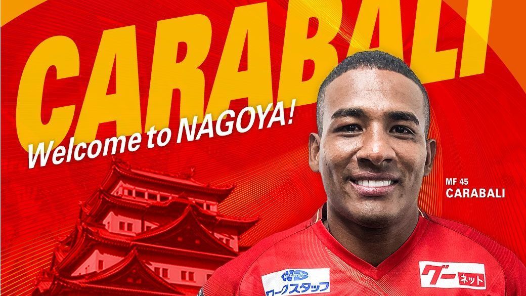 José Carabalí es nuevo jugador del Nagoya Grampus de Japón - ESPN