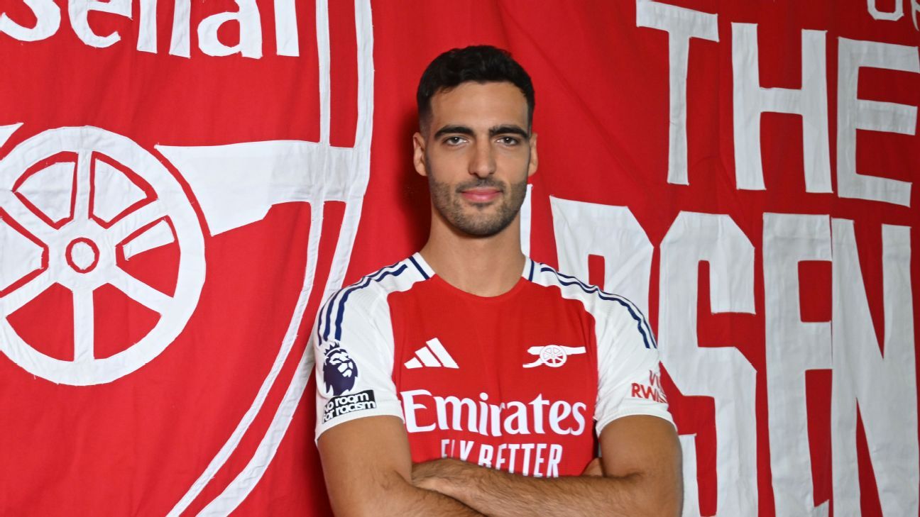 Arsenal new boy Mikel Merino fractures shoulder in training - ESPN