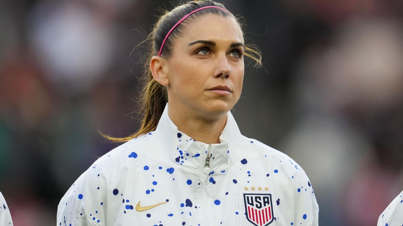 Alex Morgan, leyenda del futbol femenil, anuncia su retiro - ESPN