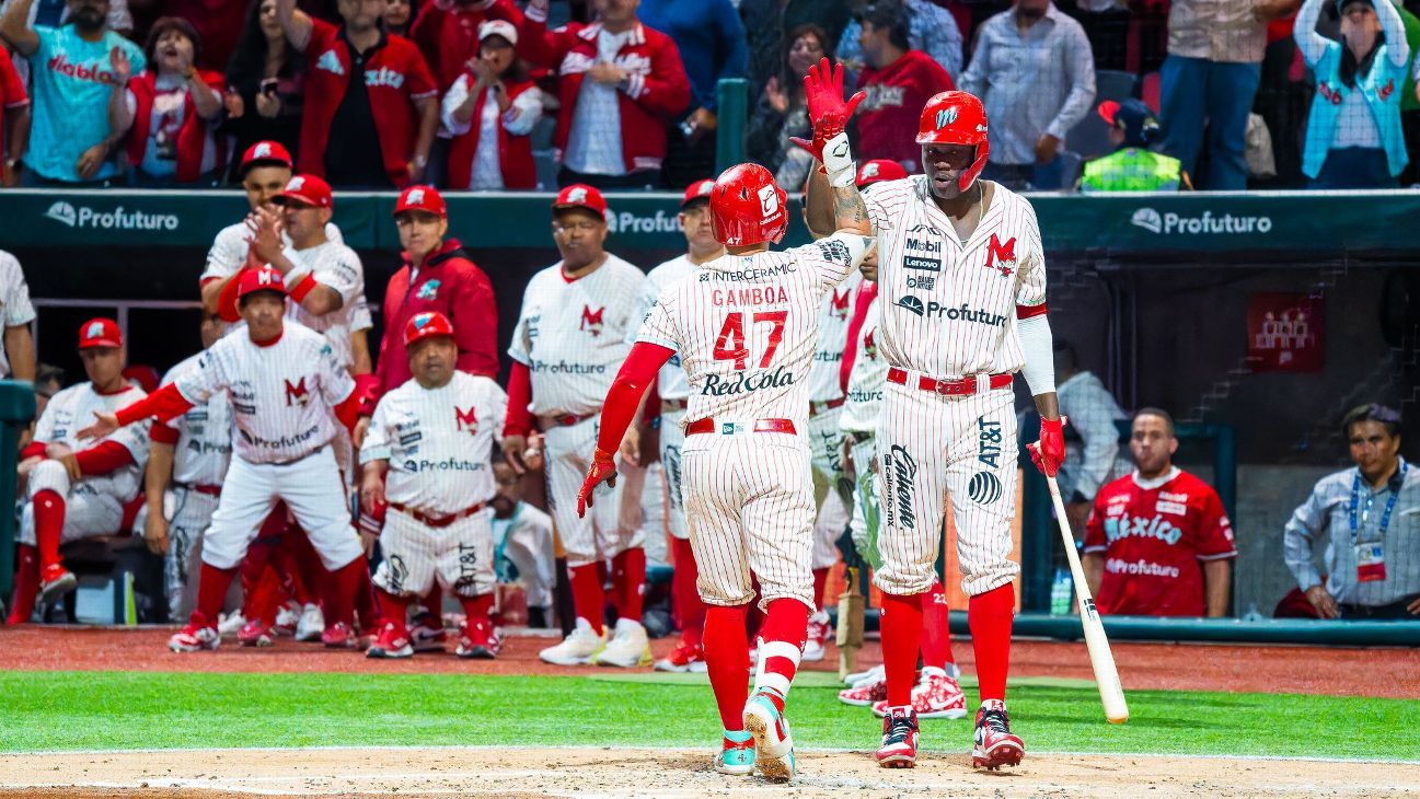 Haper Gamboa, con récord inédito de jonrones en Serie del Rey - ESPN