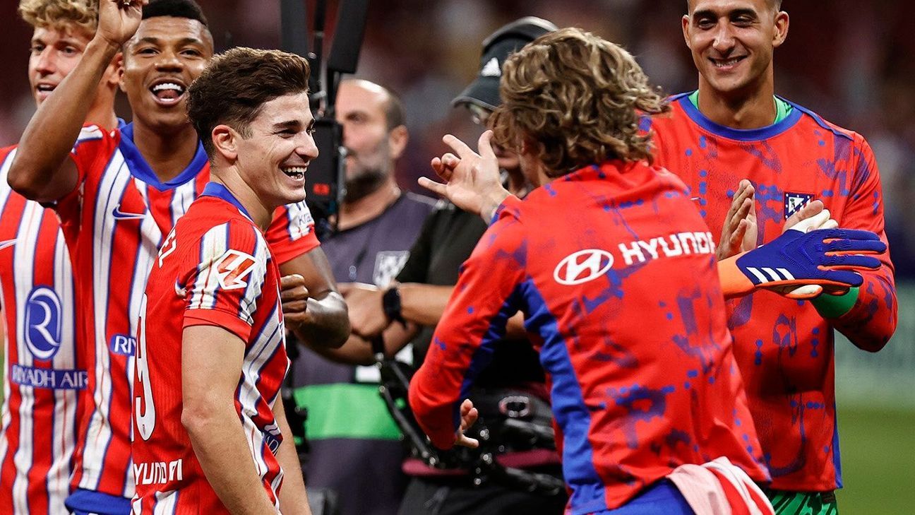 Julián Álvarez y su primer gol en Atlético Madrid: las "arañas" de ...