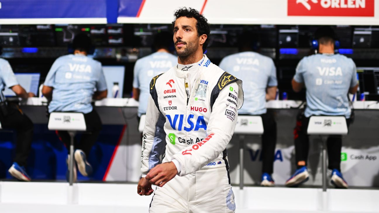 Ricciardo's bizarre, emotional F1 send-off eclipses Norris win - ESPN