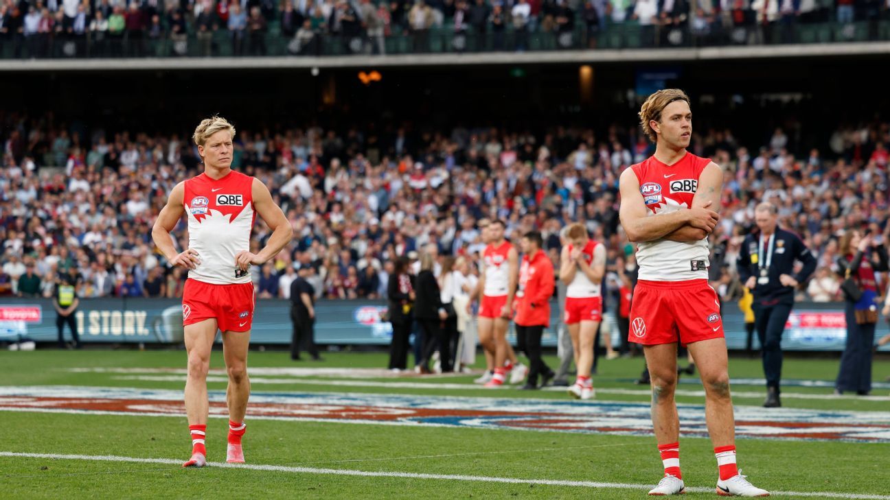 Isaac Heeney played AFL decider with stress fracture - ESPN