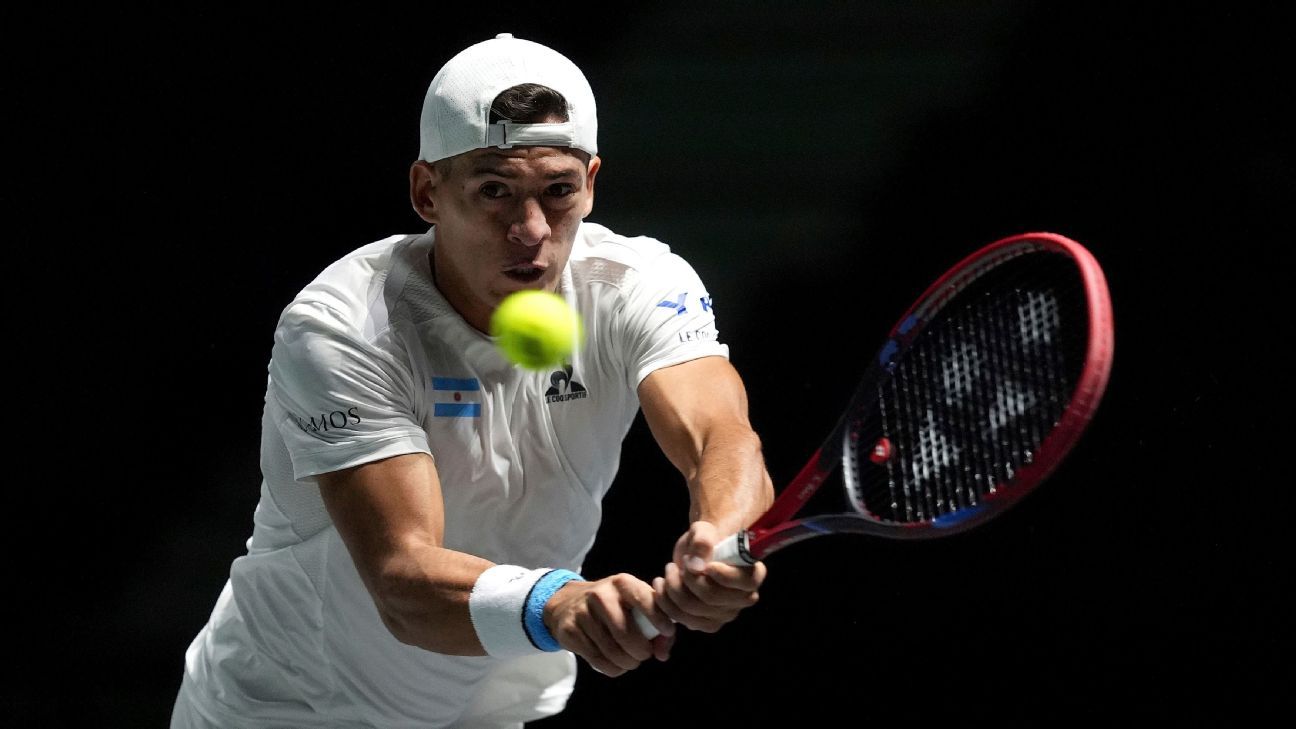 El ATP 250 de Amberes se tiñe de celeste y blanco - ESPN