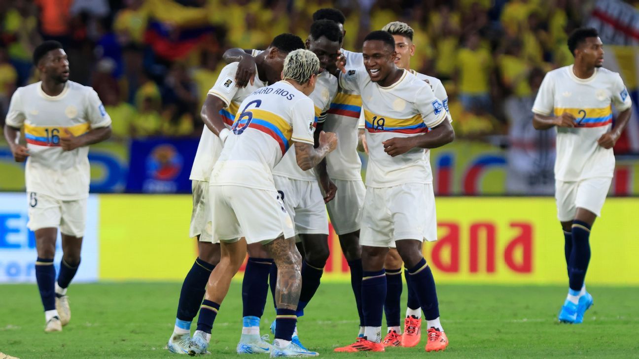 Dos referentes de Colombia, en el equipo ideal de la Eliminatoria - ESPN