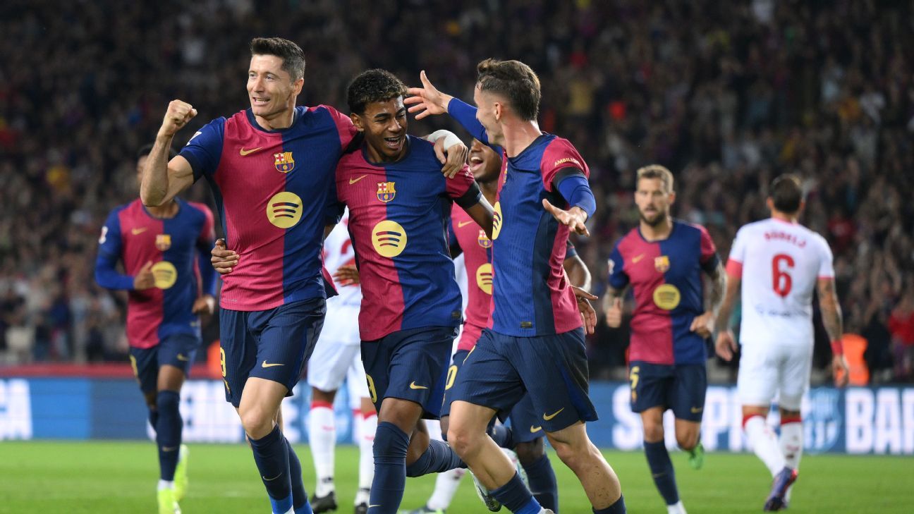 Barcelona tiene un paso goleador que supera a la 'MSN' - ESPN