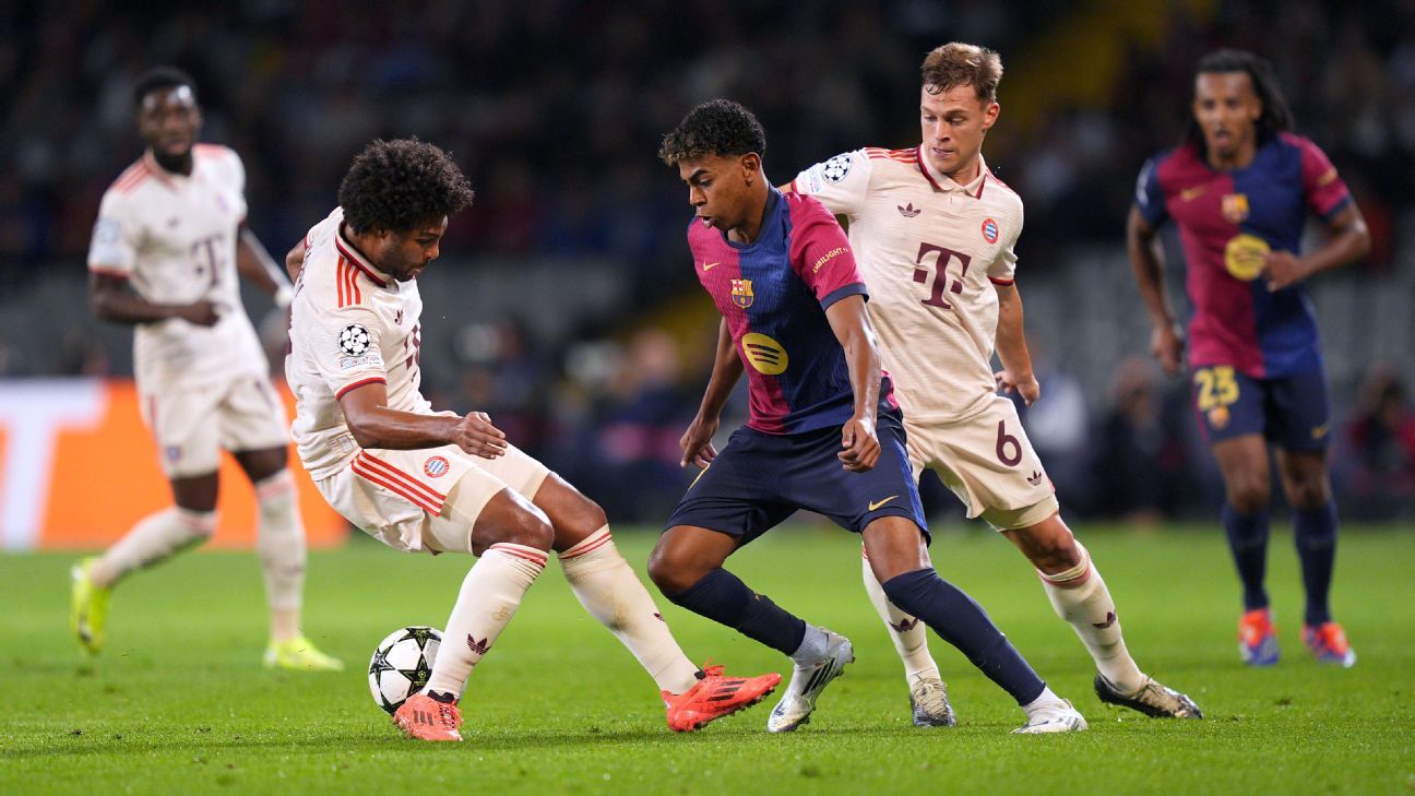 ¡EN VIVO! El relato de los partidos de hoy en la Champions 2024/25 - ESPN