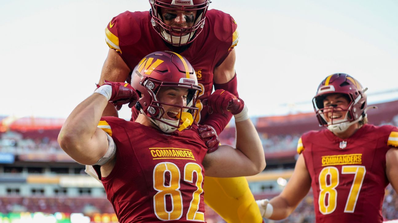 Commanders find success with play named after Taylor Swift - ESPN