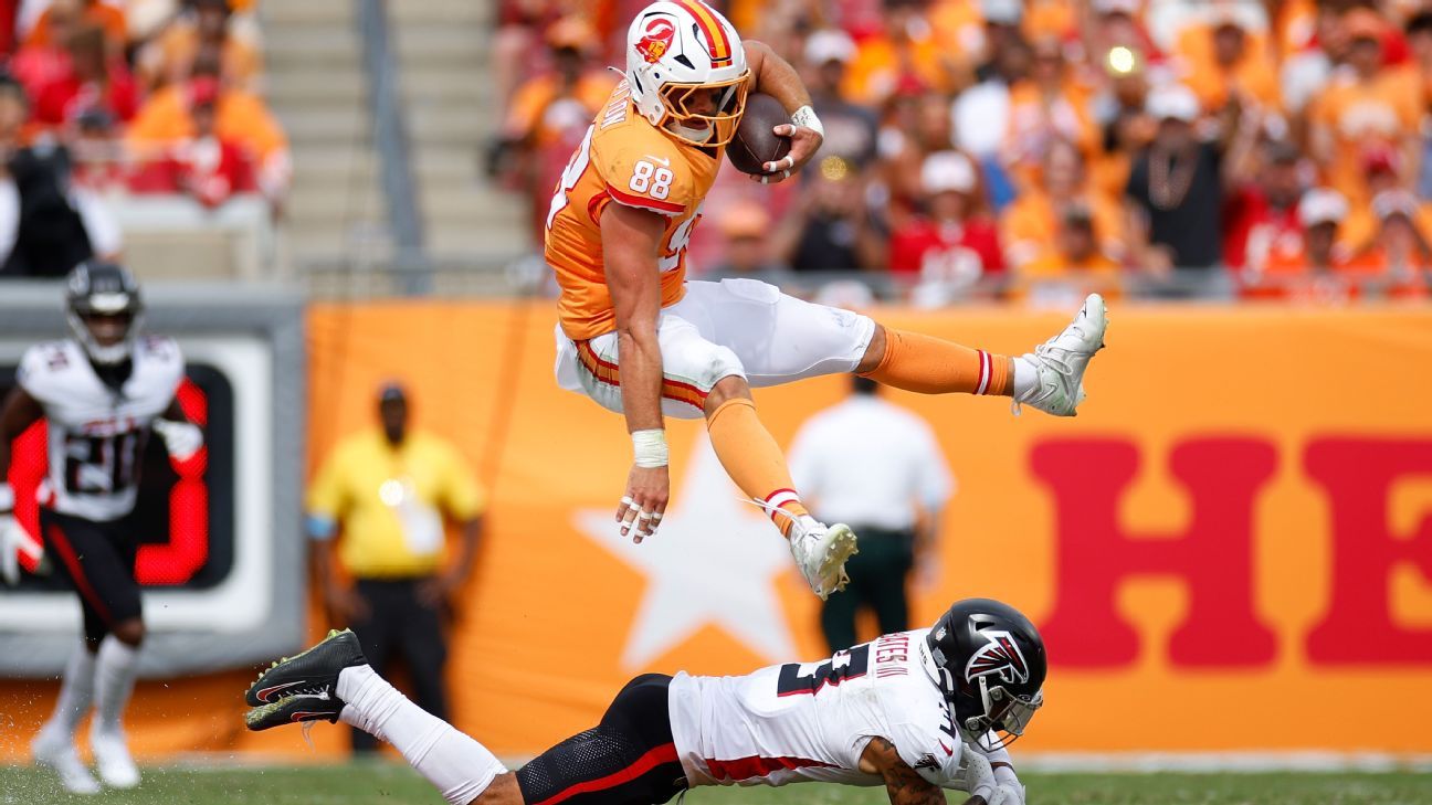Celebrating National Tight Ends Day: George Kittle, Travis Kelce shine ...