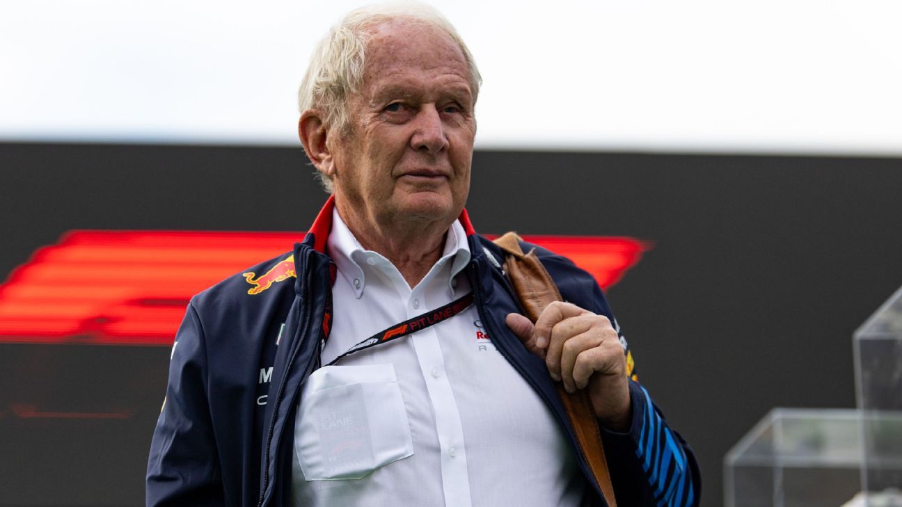 GP México: Marko defendió a Checo Pérez tras choque con Lawson - ESPN