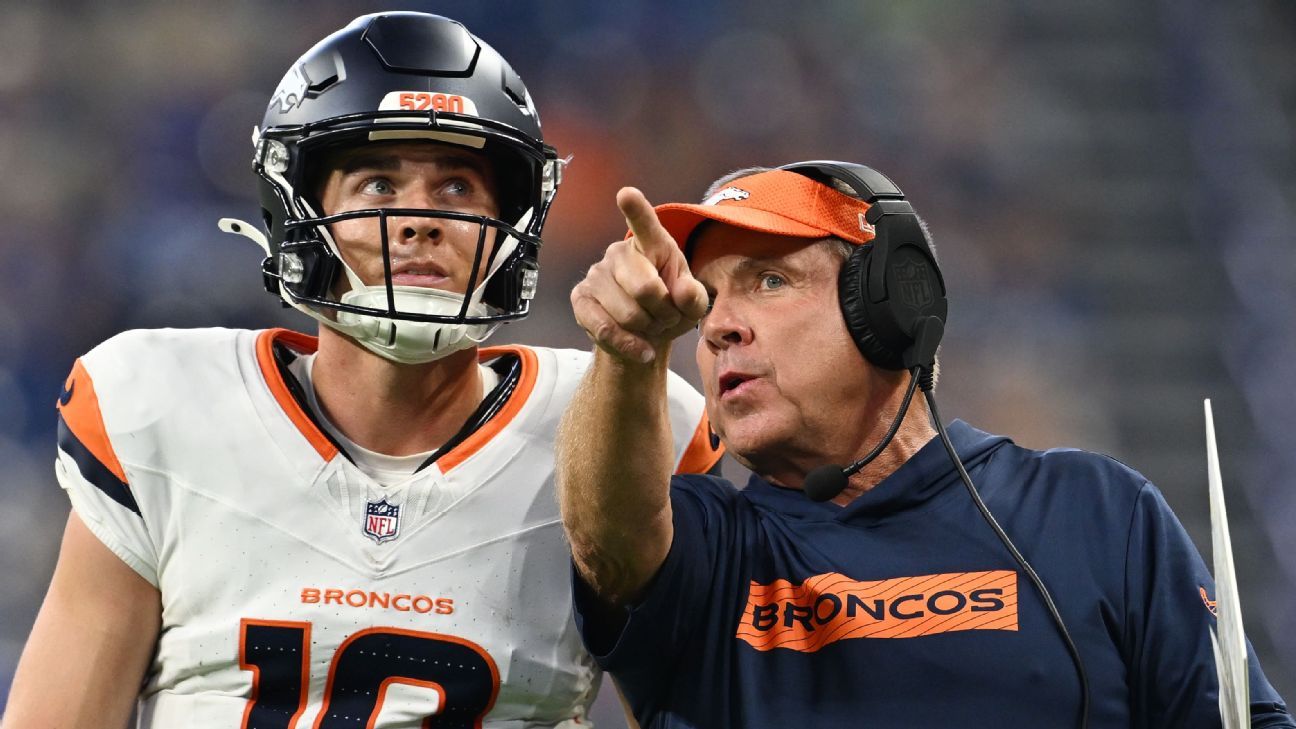 Bo Nix, Sean Payton finding groove for surging Broncos - ESPN