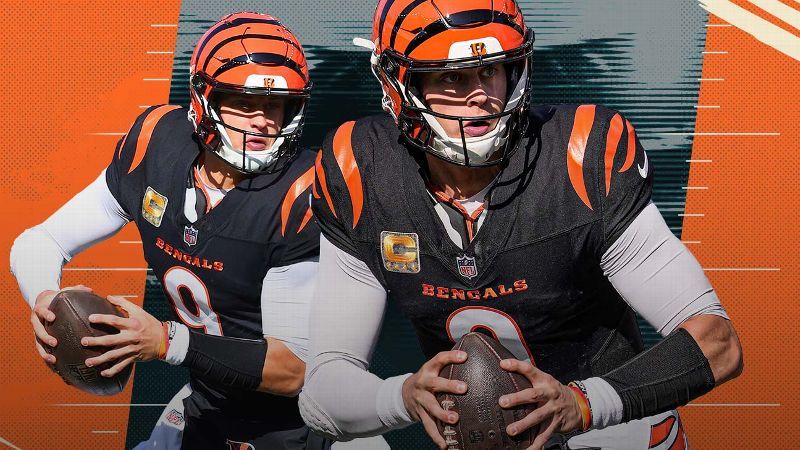 Joe Burrow de los Cincinnati Bengals es el Coloso de la Semana 9 - ESPN