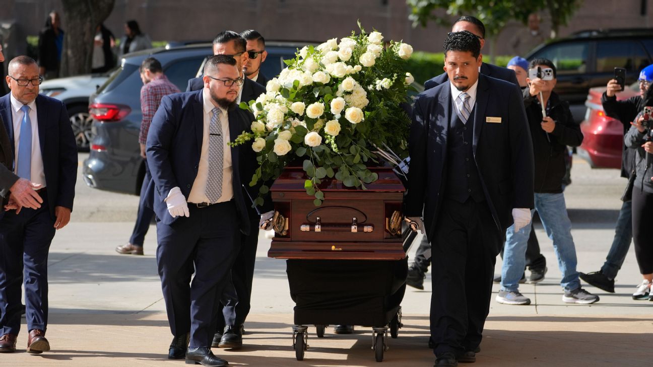Fernando Valenzuela remembered at funeral for having 'heart of a lion ...