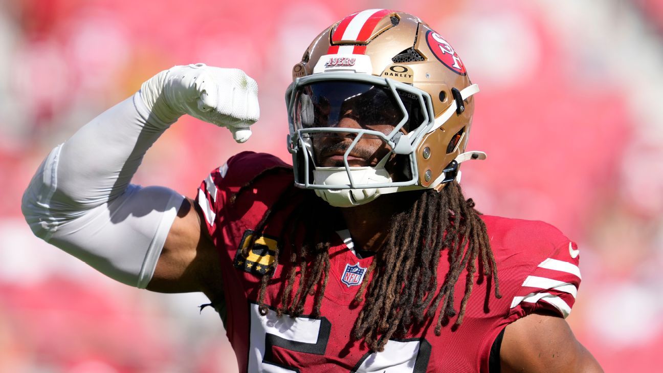 Fred Warner, Defensivo del Año hasta el punto de media temporada - ESPN