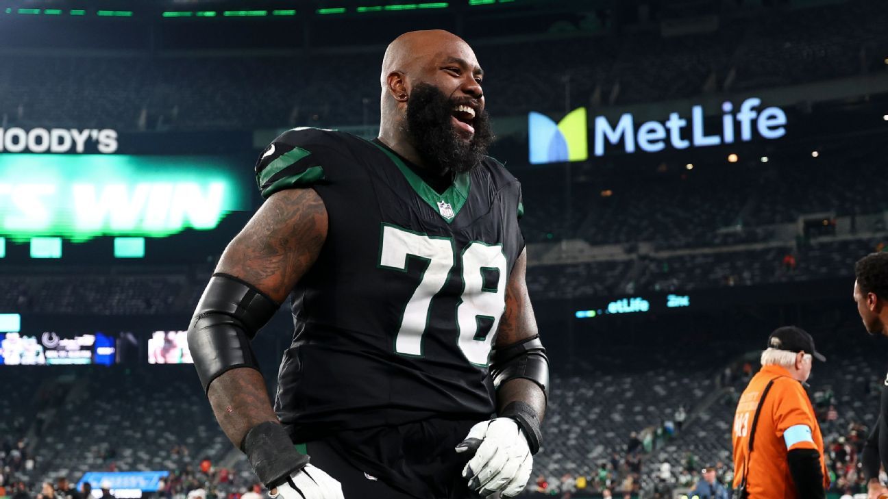 Jets' Morgan Moses sleeps in hyperbaric chamber as part of rehab - ESPN