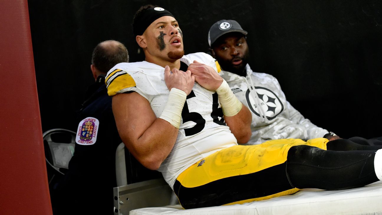 Steelers OLB Alex Highsmith (ankle) to miss Ravens showdown - ESPN