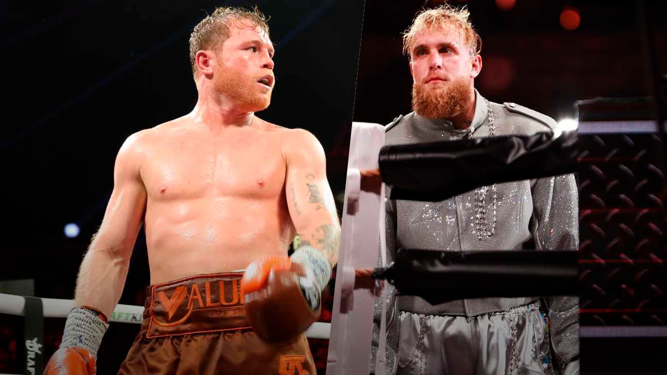 ¿Quién necesita más a quién: Canelo a Jake Paul o Jake Paul a Canelo ...