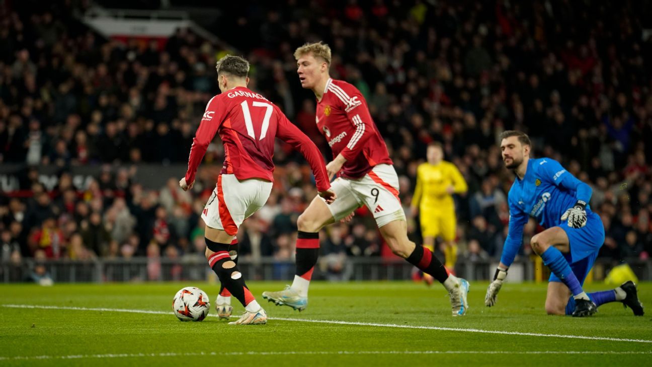 Garnacho anotó el gol más rápido y fácil de su carrera y Manchester United se adelantó ante Bodo ...