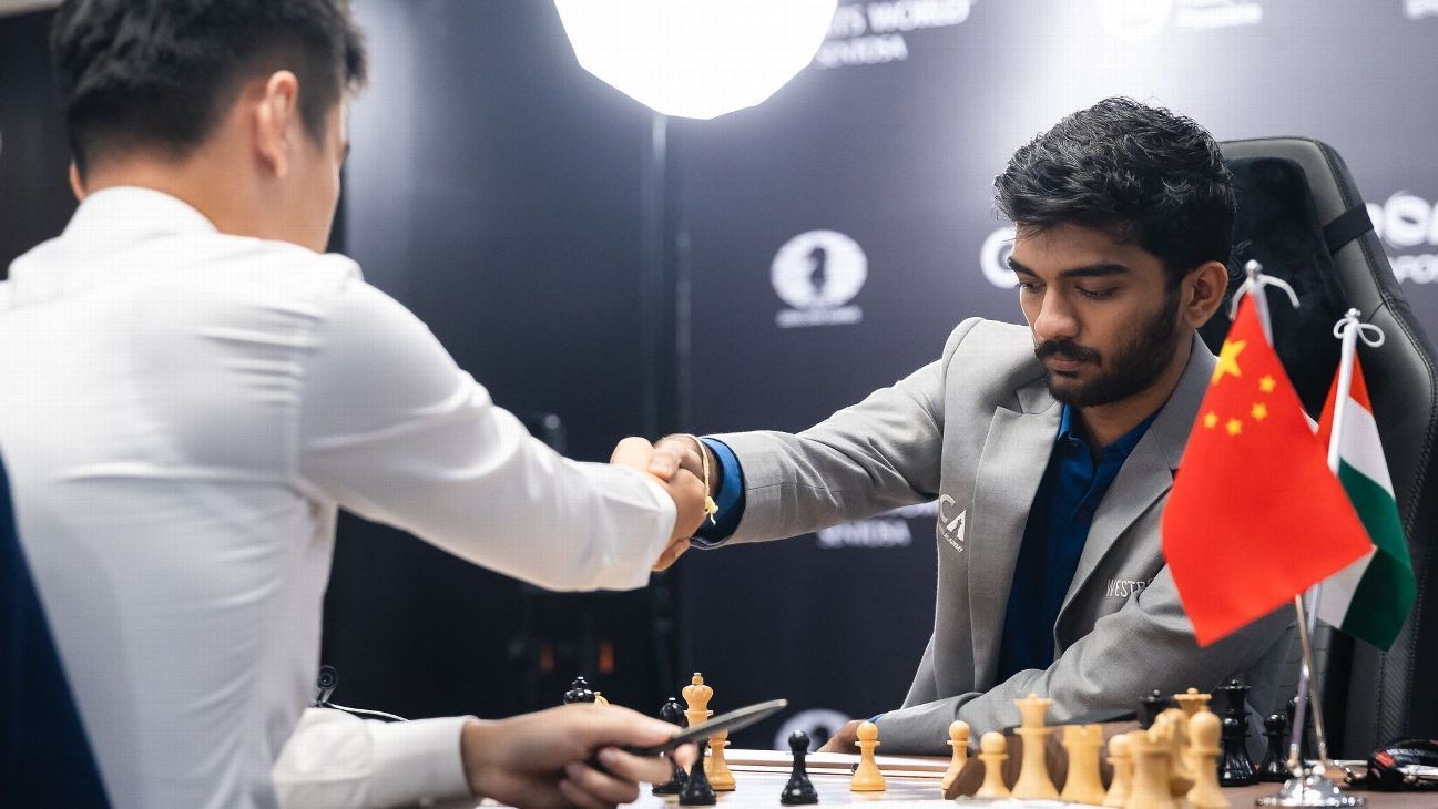Chess World Championship: Gukesh's defensive nous ensures draw in game ...