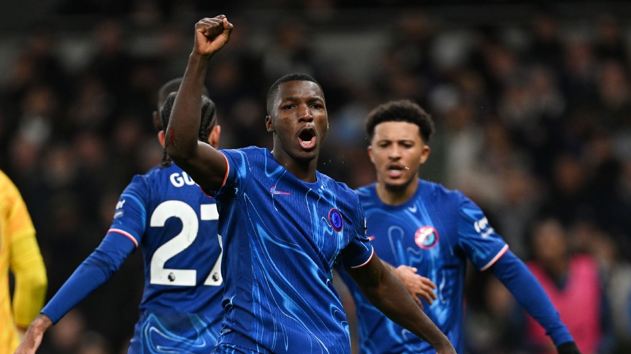 Moisés Caicedo termina el 2024 como un referente en el Chelsea - ESPN