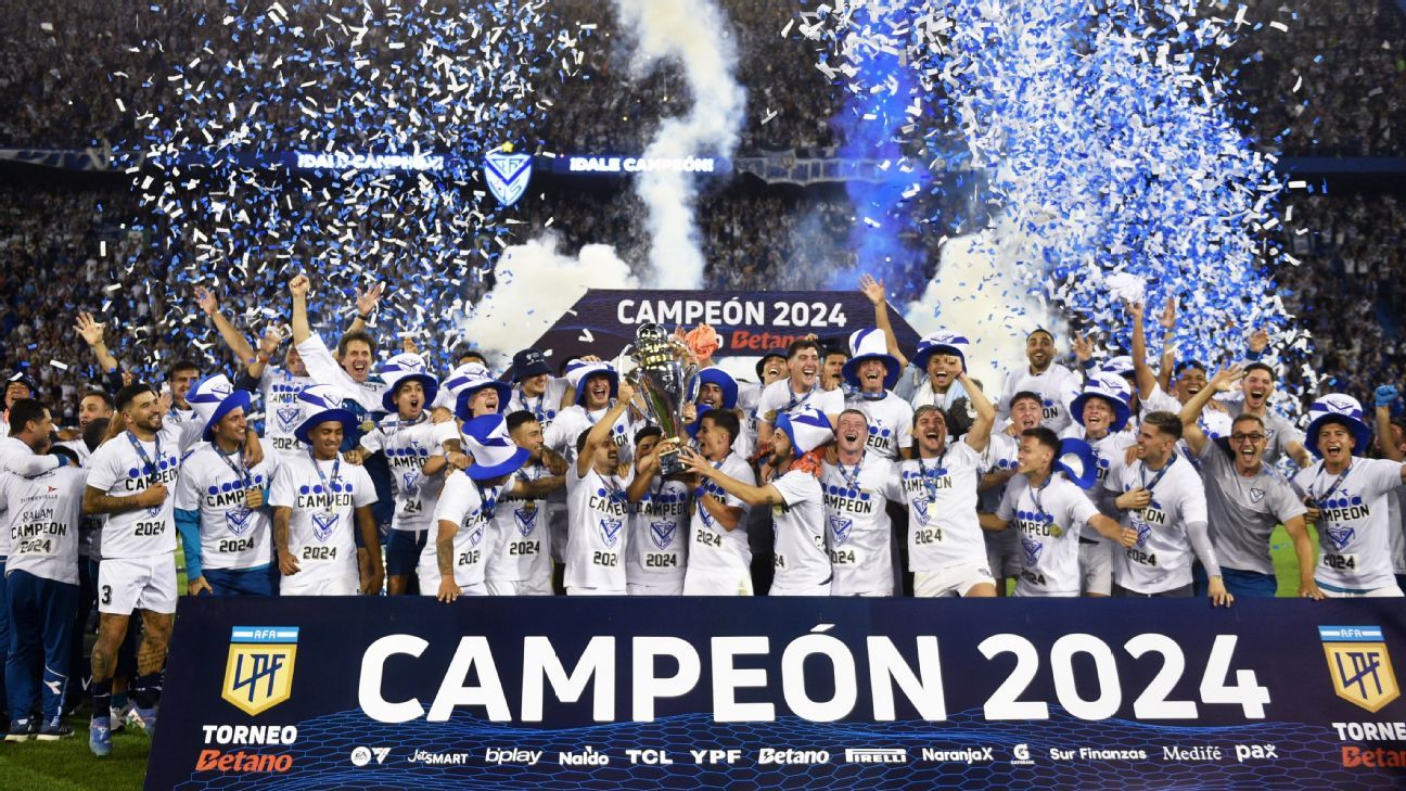 Vélez es campeón de la Liga Profesional después de ganarle con ...