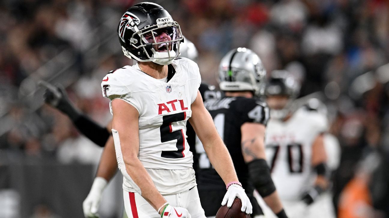 Atlanta Falcons vence Las Vegas Raiders e segue sonhando com divisão na ...