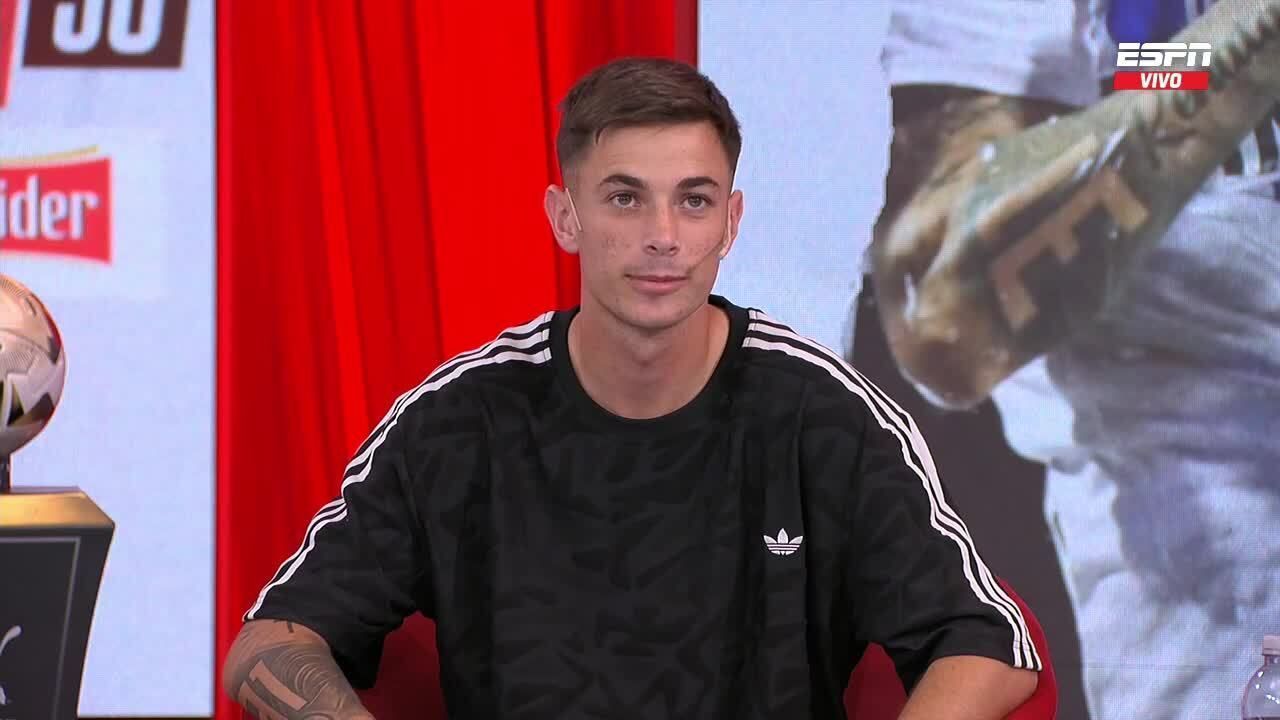 Valentín Gómez, pieza clave de Vélez Campeón, pasó por ESPN F90 - ESPN